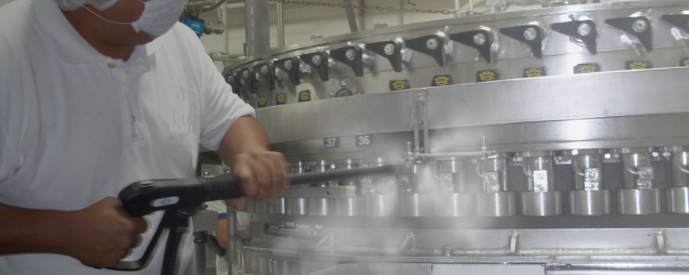 How to use dry steam to keep your beverage production line clean and s ...