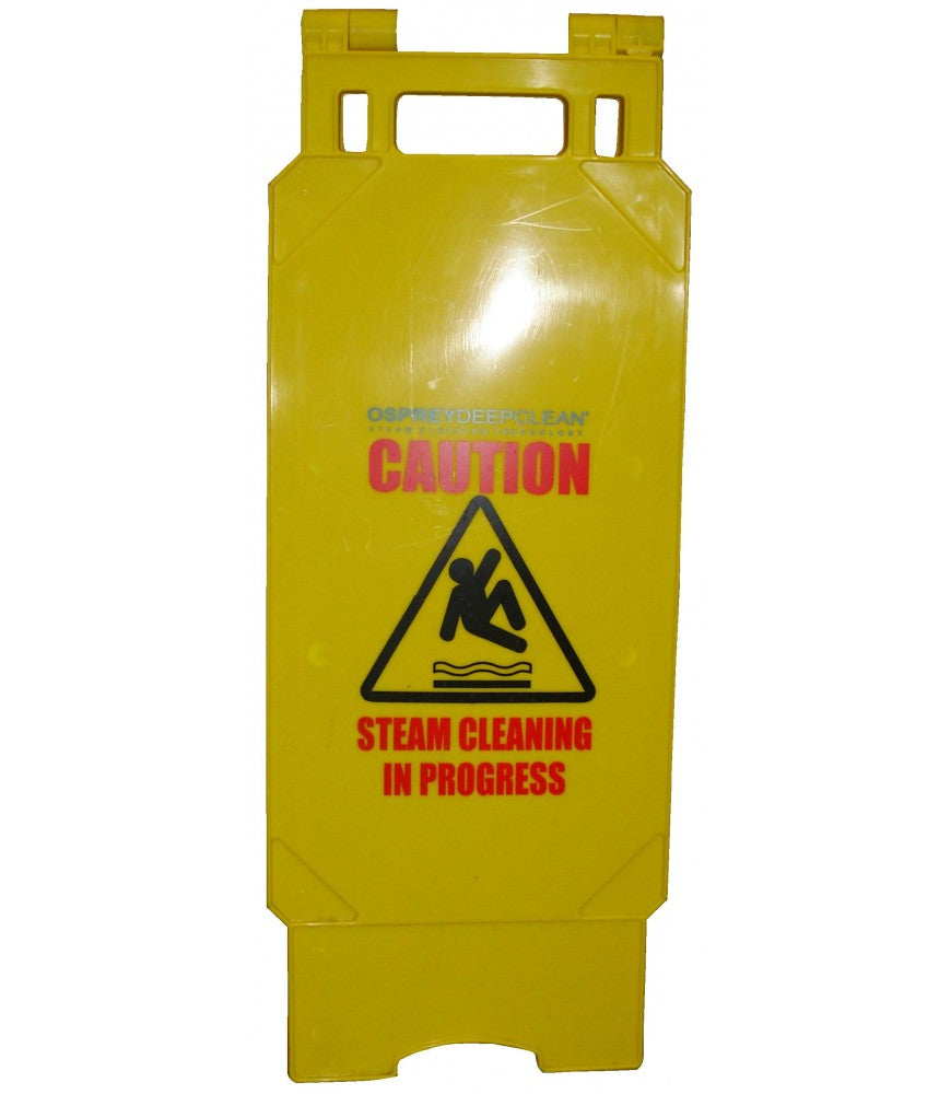 Cleaning in Progress Safety Sign | Accessories | Osprey Deepclean ...
