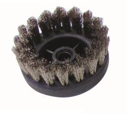 60mm Round Stainless Steel Brush – OspreyDeepclean